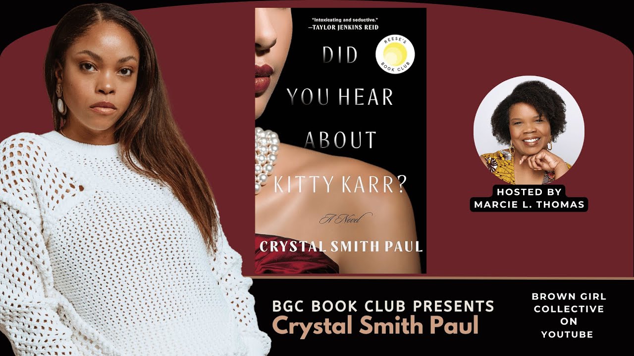 BGC Book Club Presents: Crystal Smith Paul, author of DID YOU HEAR ...
