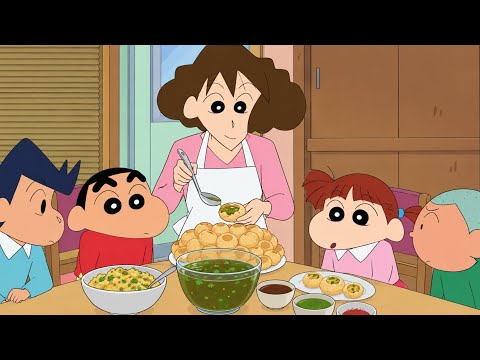 Shinchan ne Banae Golgappa 🤣 | Shinchan in hindi 