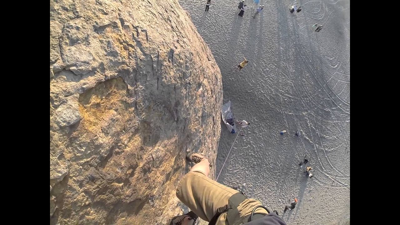 Point Dume Rock Climbing - YouTube