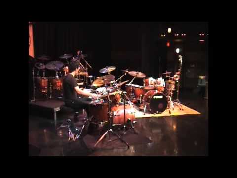 Anthony Michelli Sonor Drum Clinic Performance - YouTube