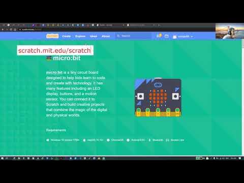 How to connect your Microbit to your Scratch software - YouTube