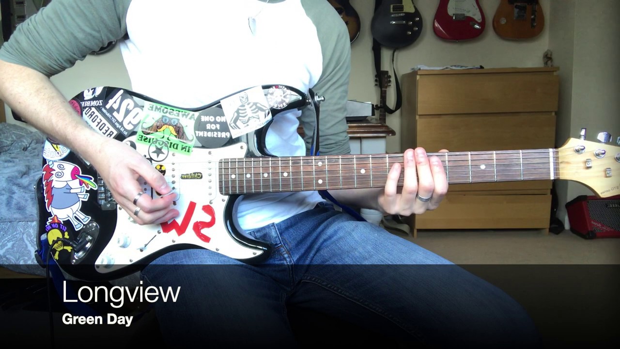 Longview - Green Day (Guitar Cover) - YouTube