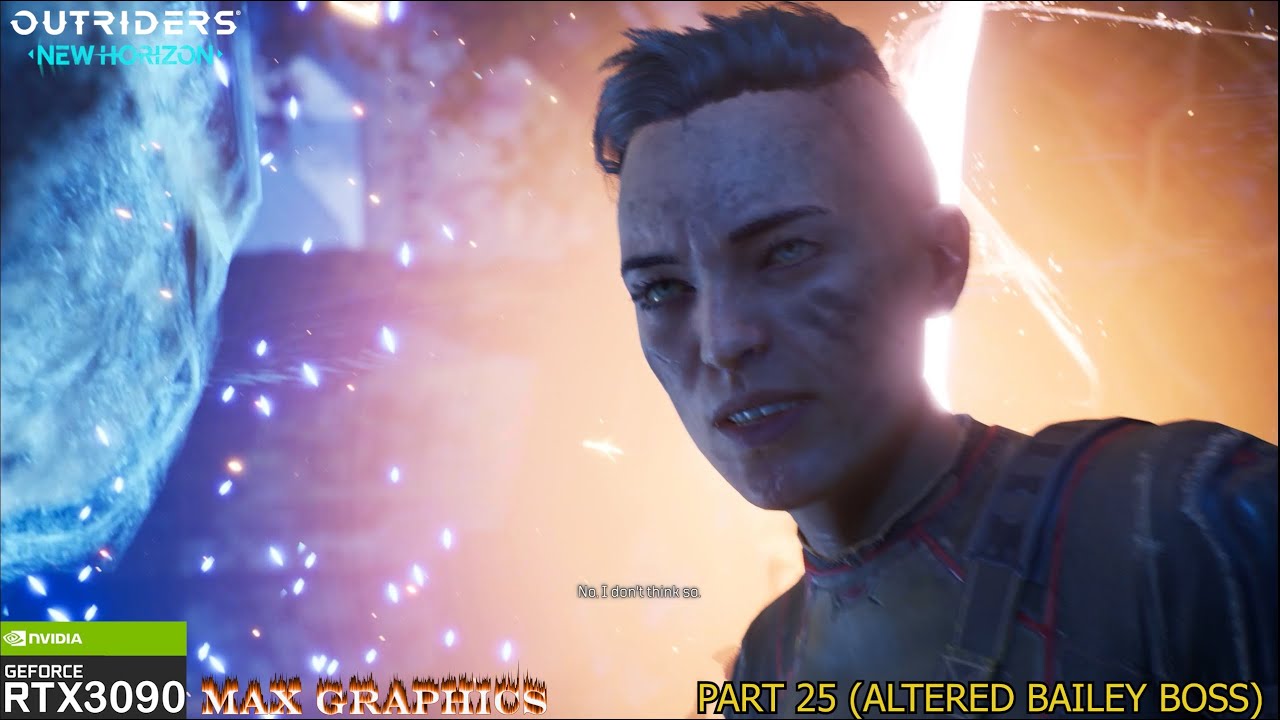 Outriders Gameplay Part 25 (Boss Fight Altered Bailey) RTX 3090 Max ...