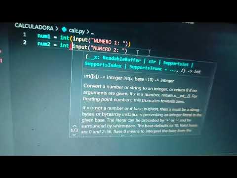 como hacer una calculadora en Python - YouTube