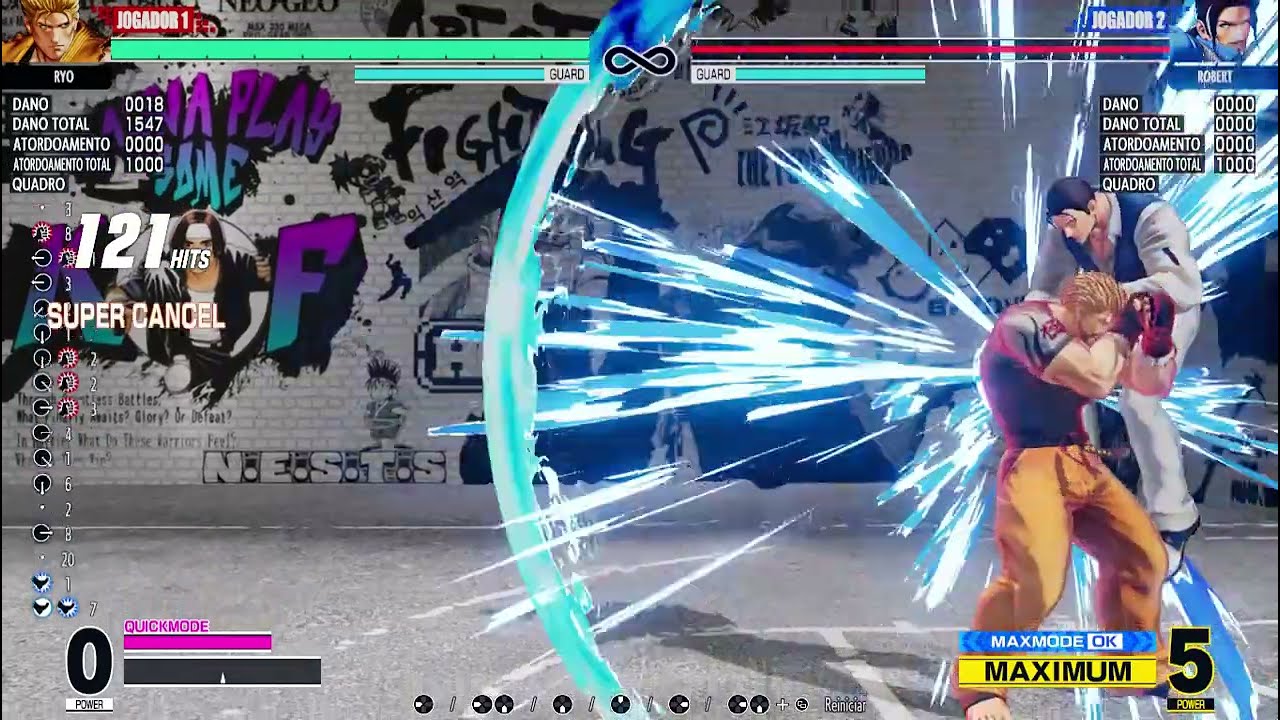 KOFXV - RYO SAKAZAKI MAGIC PLUS!! 135 HITS! ONLY FOR SHOW! - YouTube