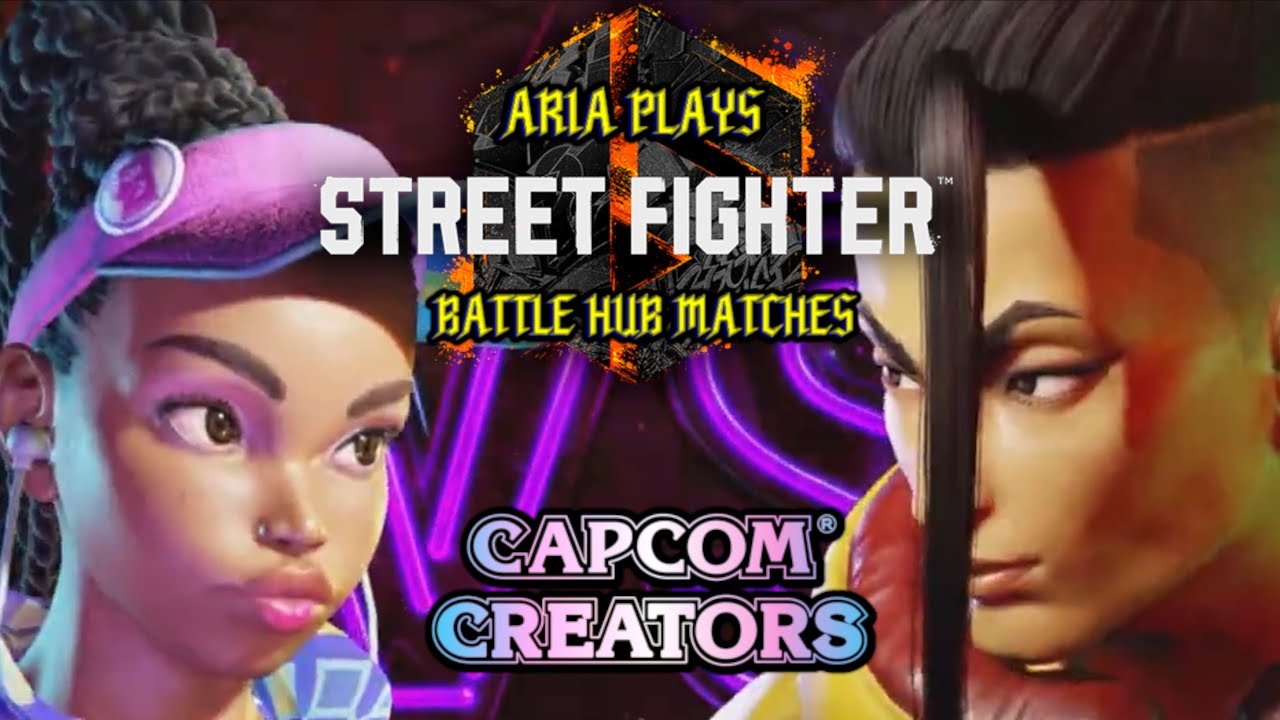 Aria Plays! More SF6 Battle Hub matches! - YouTube