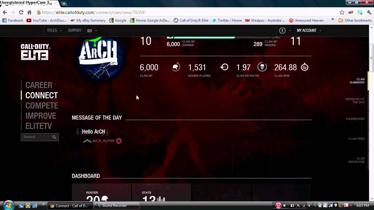How To Get All Clan Titles On Call Of Duty Elite - YouTube