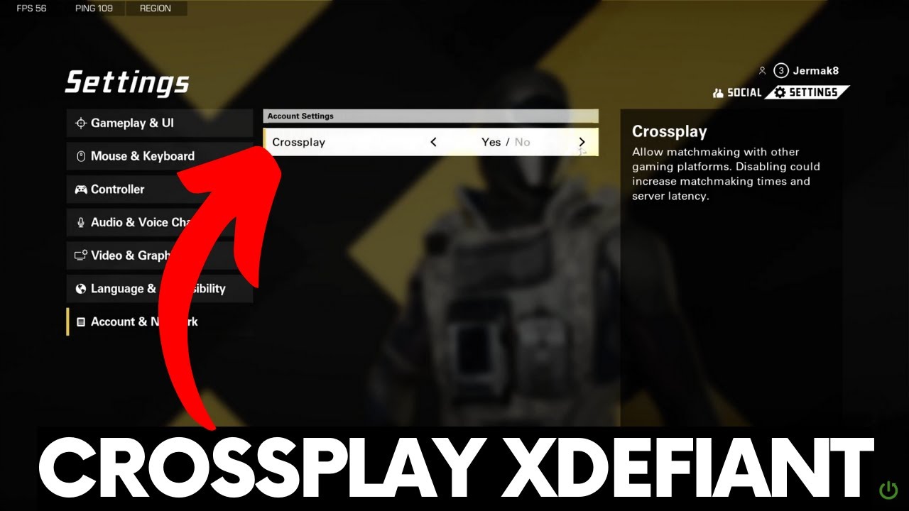 How to Enable / Disable Crossplay on XDefiant - PC, XBOX, PlayStation ...
