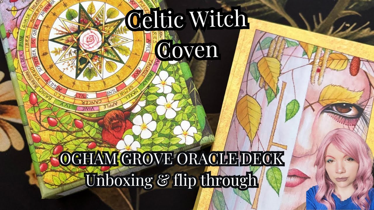 Celtic Witch Coven ★ Apple Cycle ★ OGHAM GROVE ORACLE DECK Unboxing ...