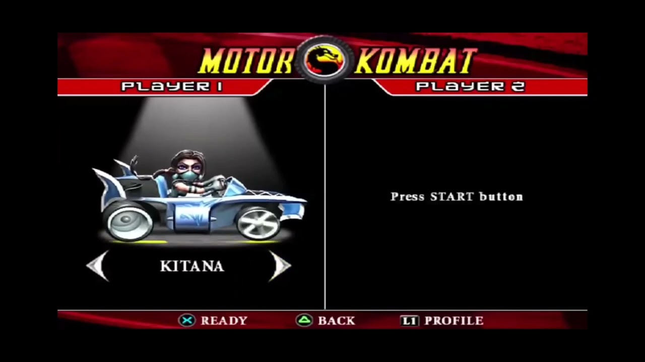 Mortal Kombat Armageddon Motor Kombat Character Select Screen with ...