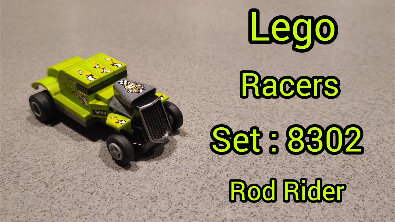 Lego Racers 8302 Rod Rider ( Pic By Pic Build ) - YouTube