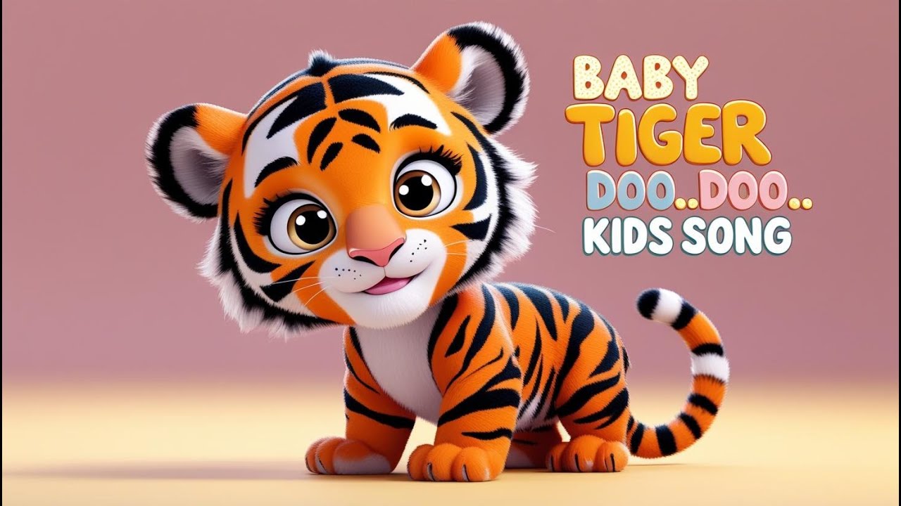 Baby Tiger Doo Doo Song 🐯 | Fun & Dance Kids Song | Polo Pal Rhymes # ...