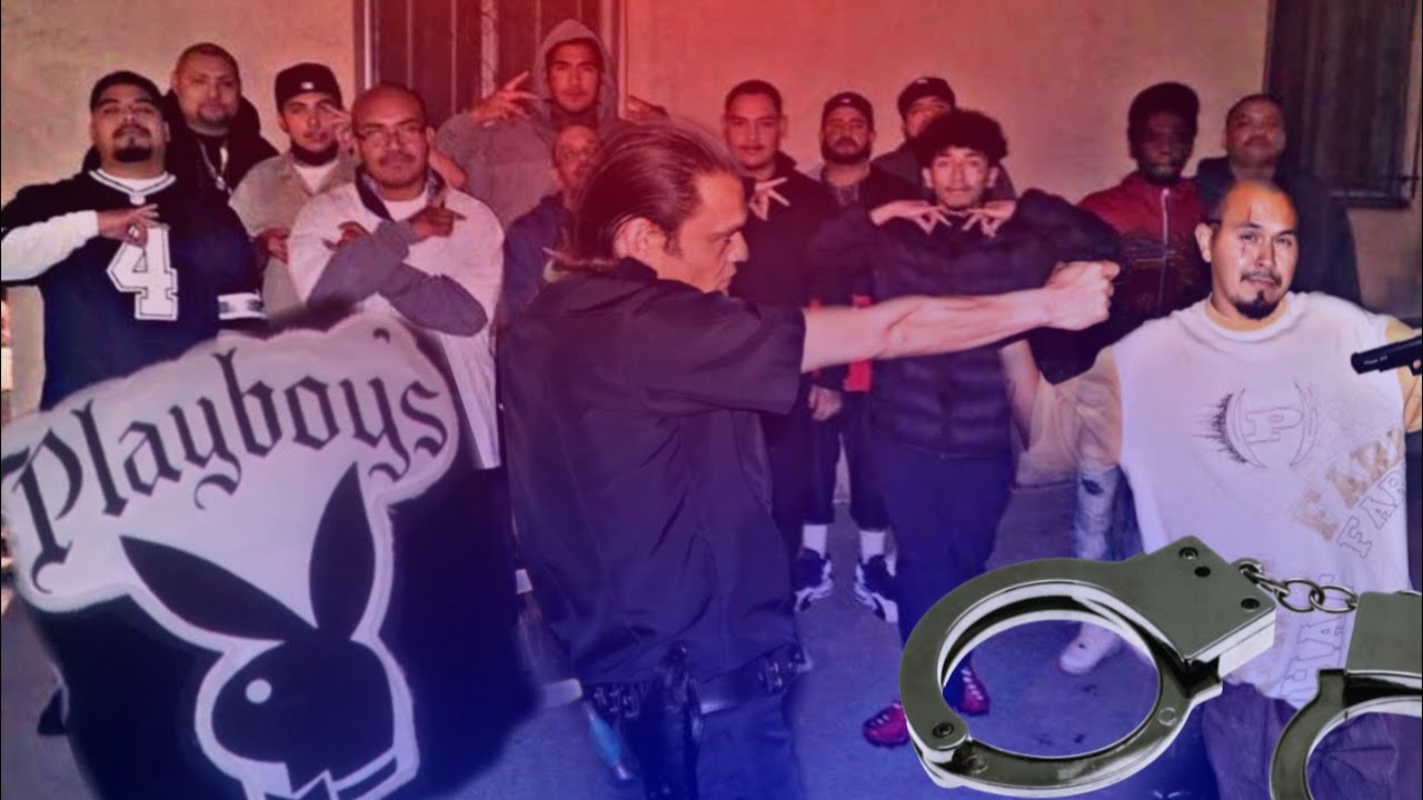 LAPD CRASHES PLAYBOYS GANG VIDEO SHOOT?! @RICHRABBIT - YouTube