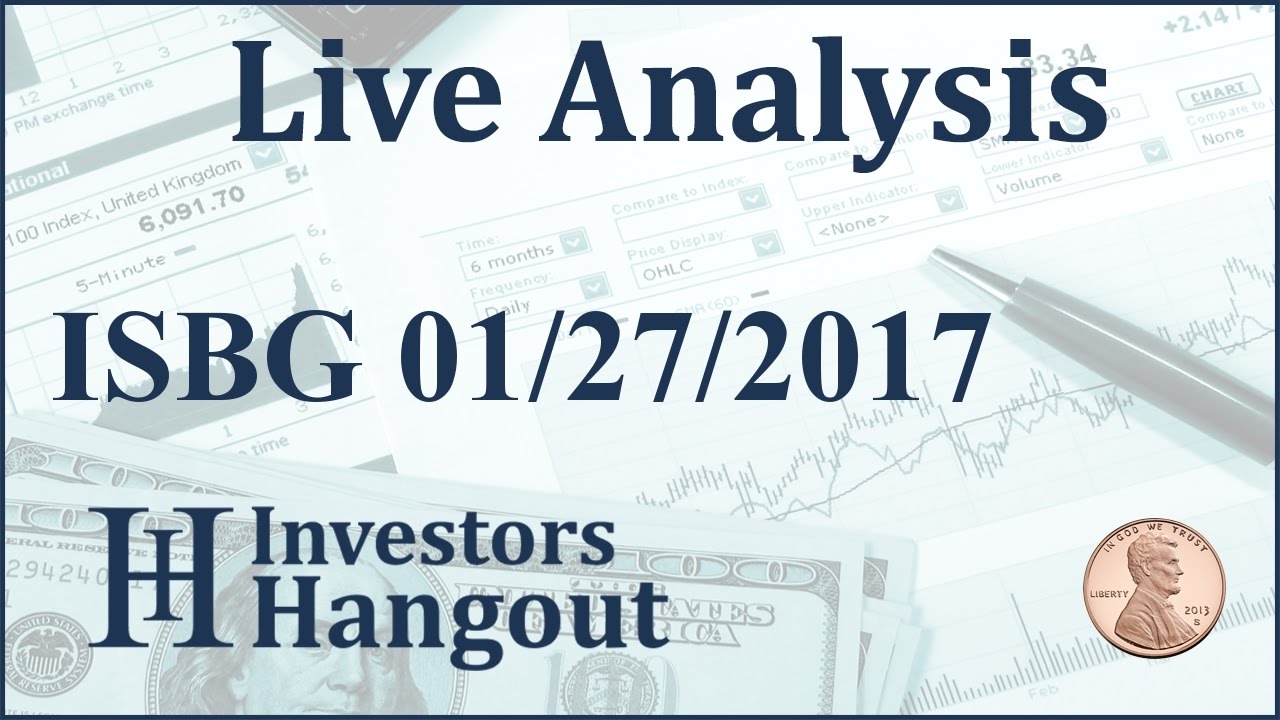 ISBG Stock Live Analysis 01-27-2017 - YouTube