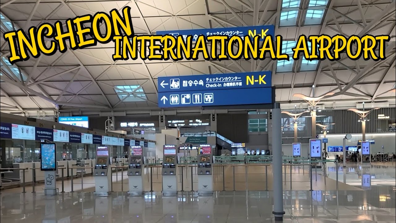 Incheon International Airport Terminal 1 | Short Clip |Departure Area ...