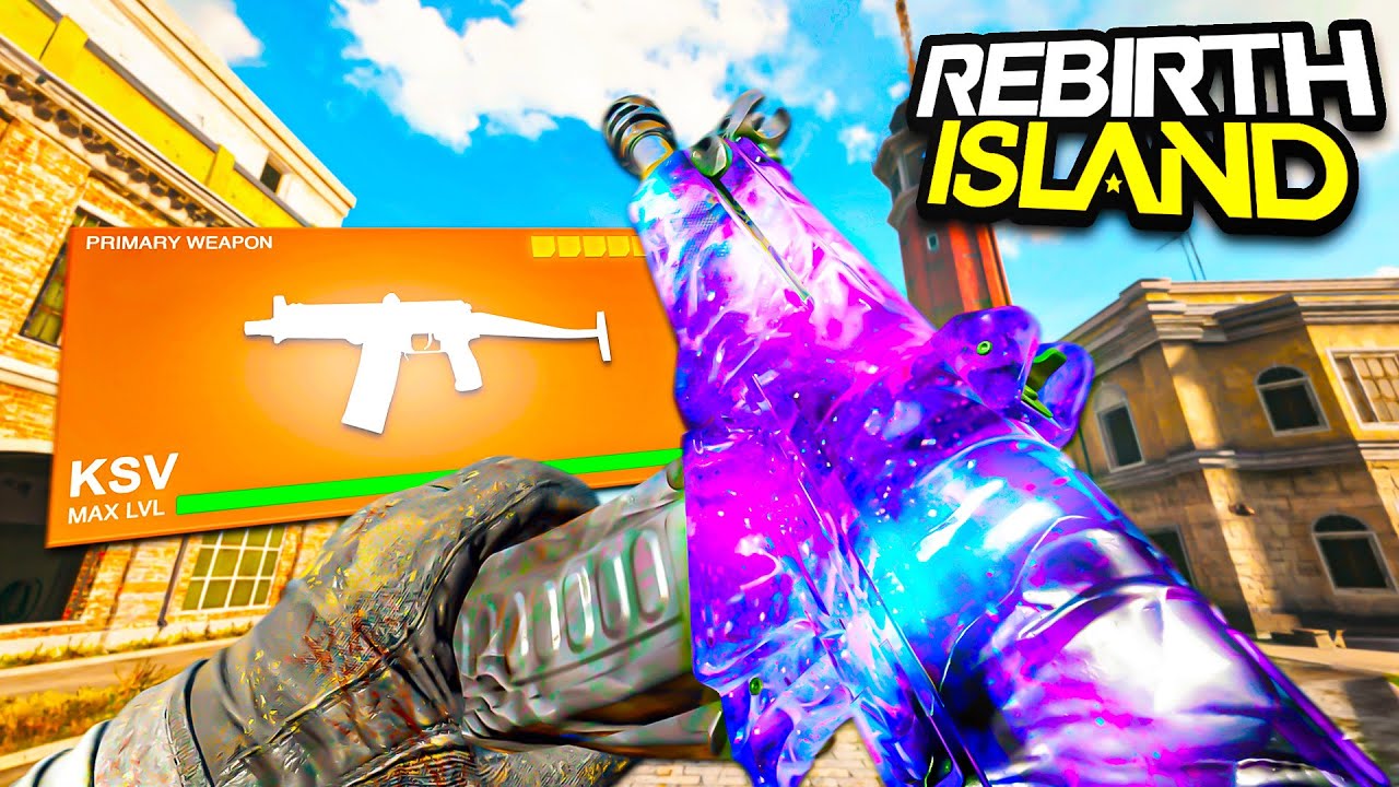 Get READY to WIN with This KSV CLASS SETUP on REBIRTH ISLAND WARZONE ...