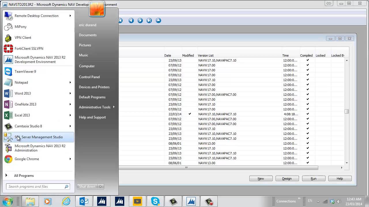 How to use Dynamics NAV Copy to and from Excel - YouTube