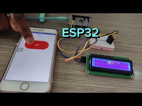 Warning System Project with ESP32 Using Blynk 2.0 | LCD Display #esp32 ...