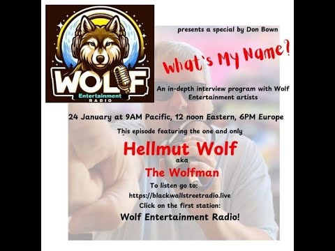 Don Bown - What's My Name - Hellmut Wolf aka The Wolfman - YouTube