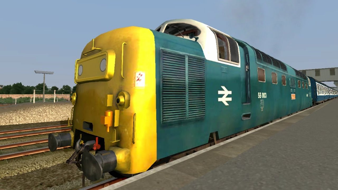 Deltic 55003 MELD (Train Simulator 2015) LOCO TV UK - YouTube