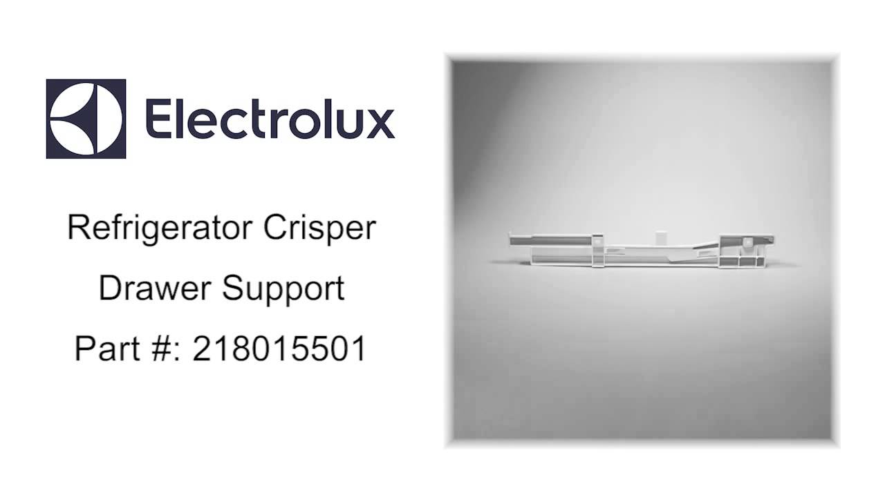 Electrolux Refrigerator Crisper Drawer Support Part #: 218015501 - YouTube