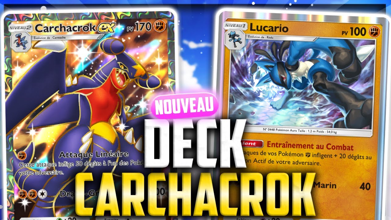 CE DECK CARCHACROK + LUCARIO VA DETRUIRE LA META Sur Pokemon TCG Pocket ...