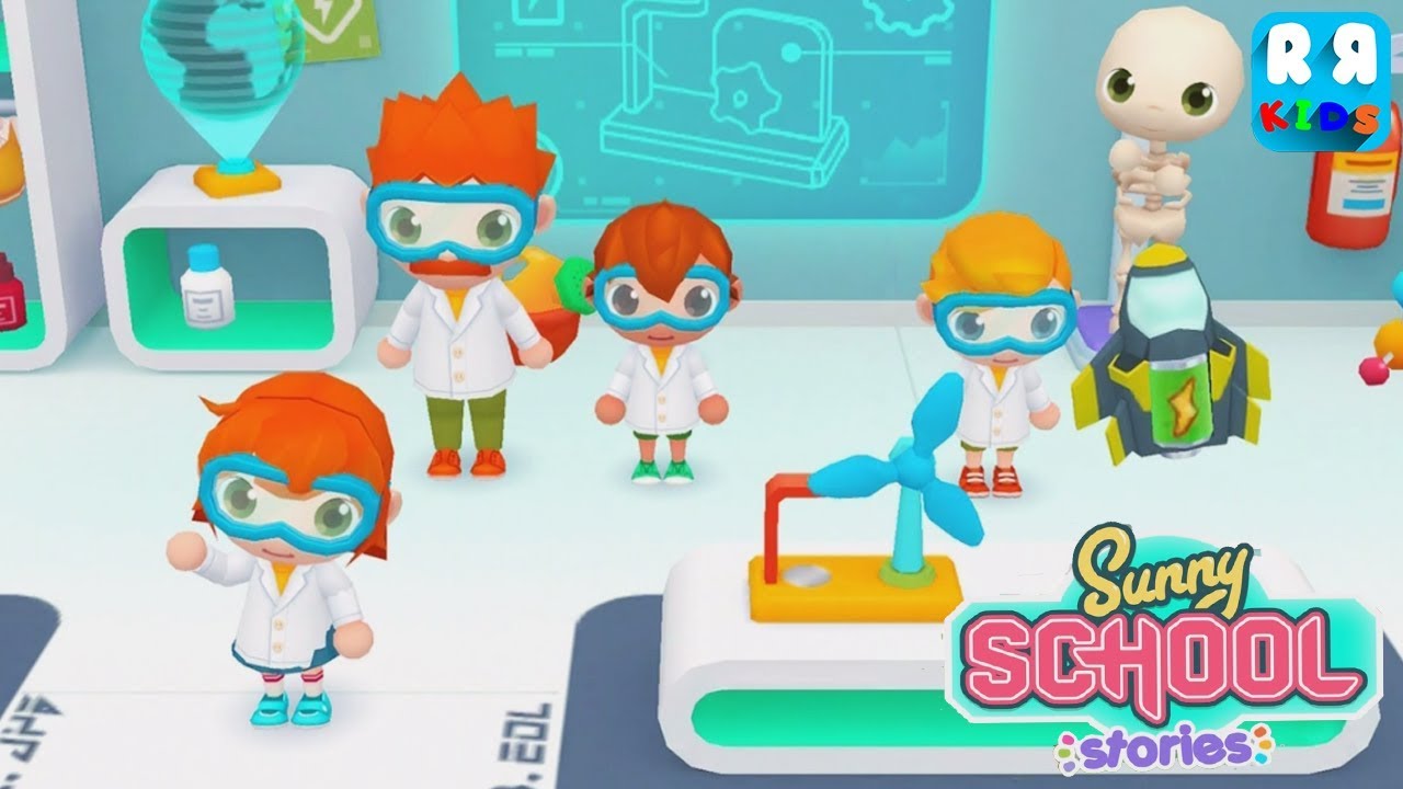 Sunny School Stories - Kids Learn and Play Science Experiments - YouTube