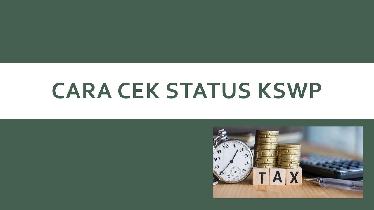 Cara Cek Status KSWP - YouTube