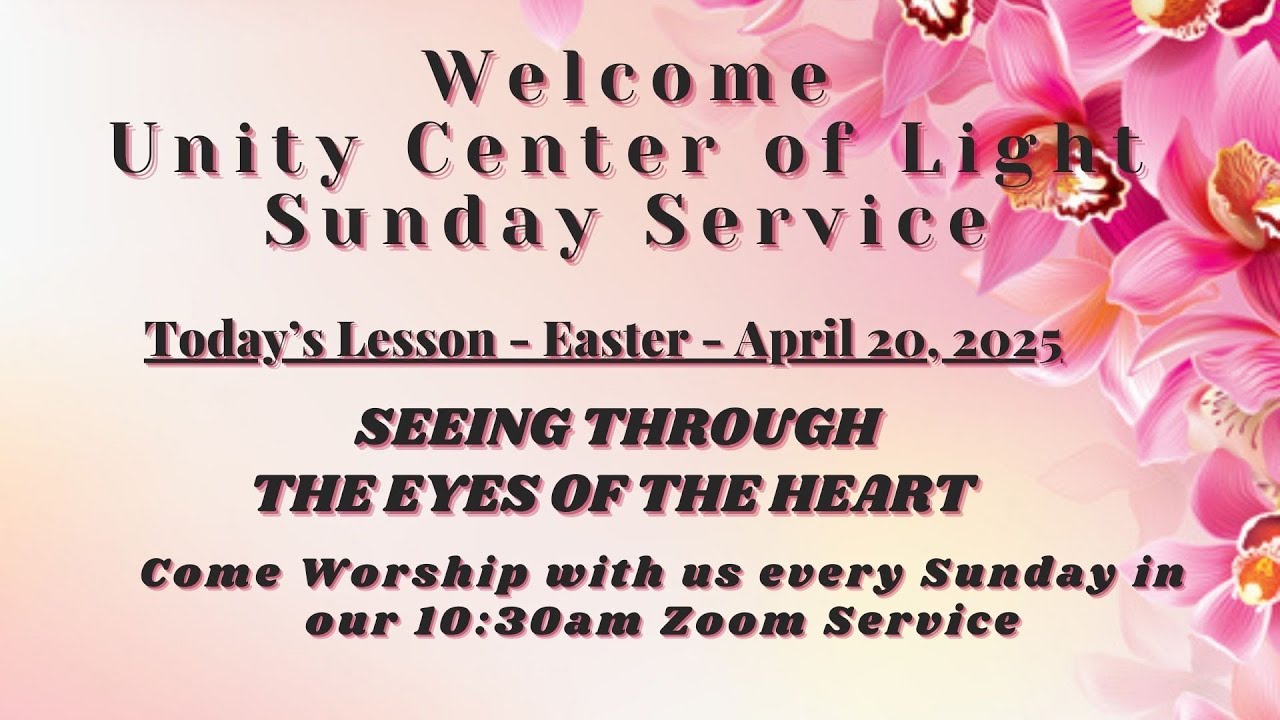 Unity Center of Light - Our Constant Anticipation of a Deliverer - YouTube