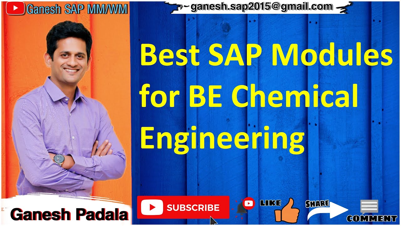 Best SAP Modules for BE Chemical Engineering || SAP Jobs for ...