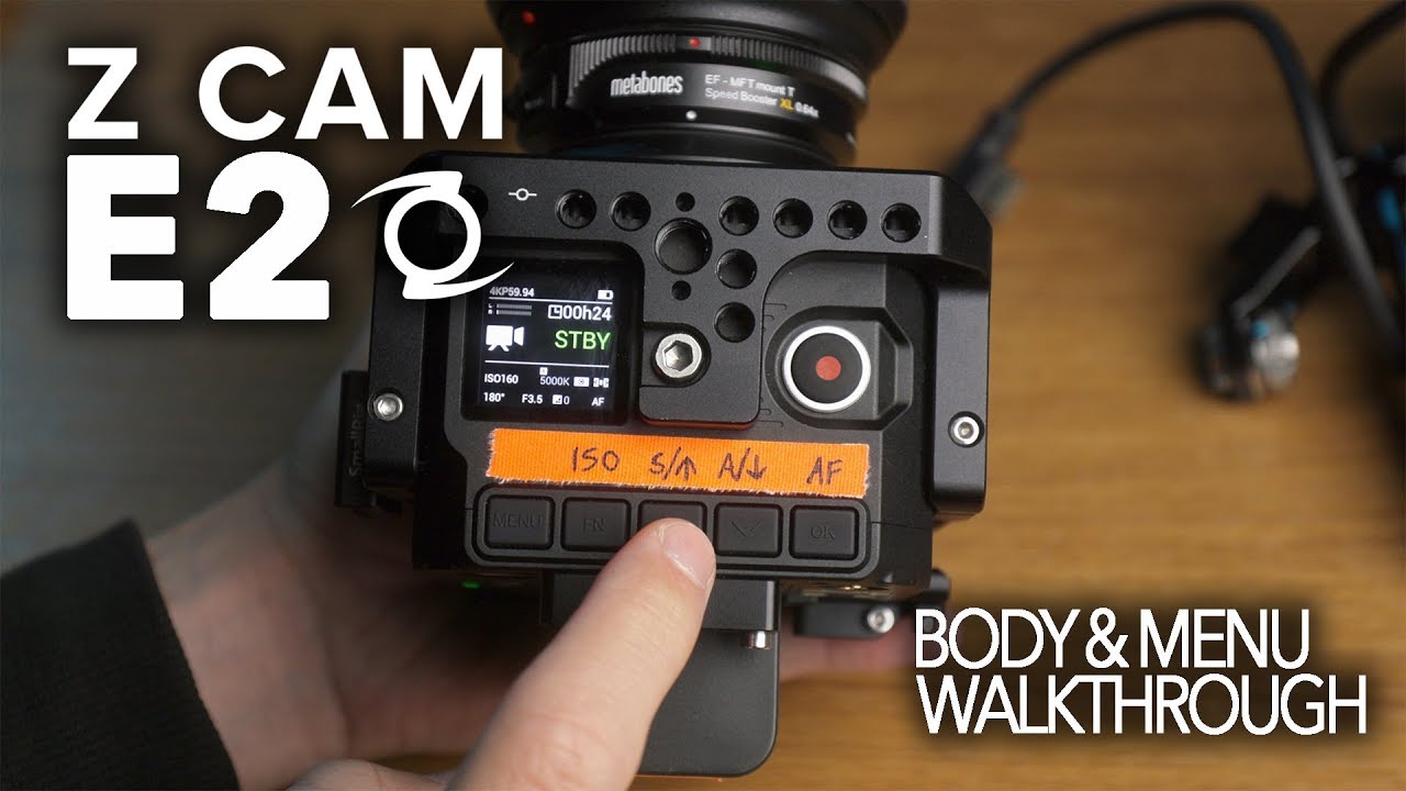 Z Cam E2 | Body & Menu Walkthrough - YouTube