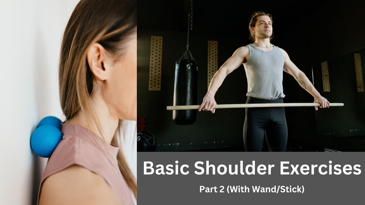 Basic Shoulder Exercises | Part 2 | Exercises For Pain Relief | With ...