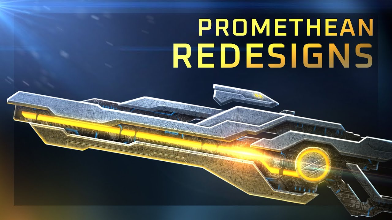 Redesigning PROMETHEAN Weapons | Making their Weapons fit Bungie's Art ...