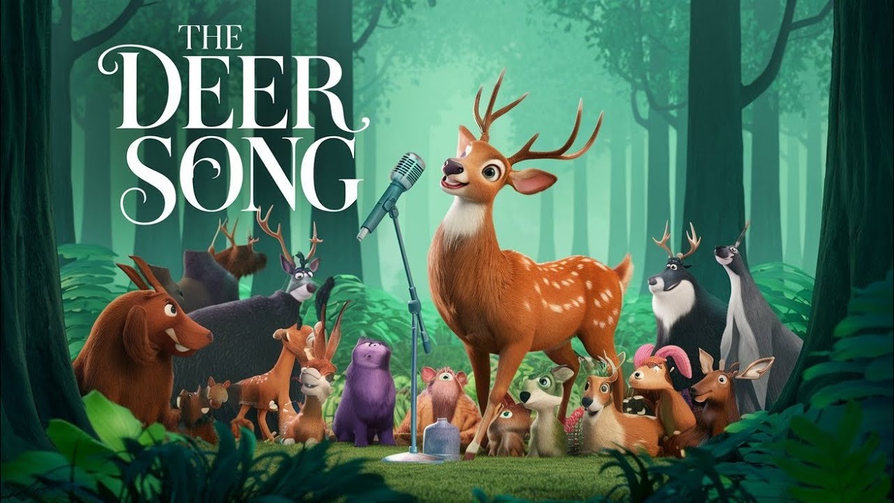 The Deer Song | Nursery Rhymes for kids Best songs for kids 2024 from ...