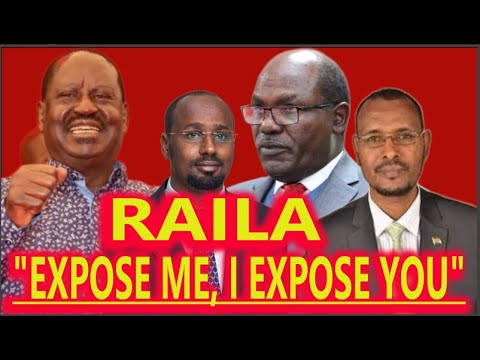 RAILA REVEAL SH0CKING DETAILS HOW CHEBUKATI, ABDI GULIYE & BOYA MOLU ...