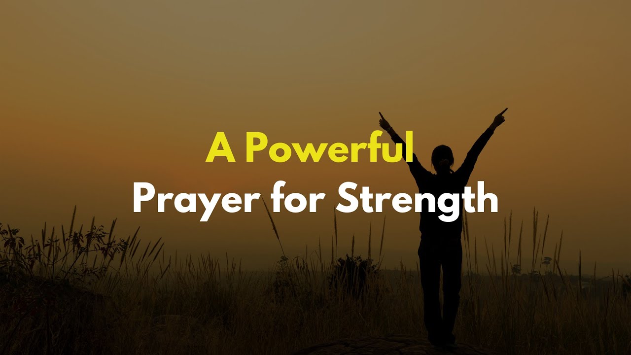 A Powerful Prayer for Strength | Catholic Prayer| Divine Prayers # ...