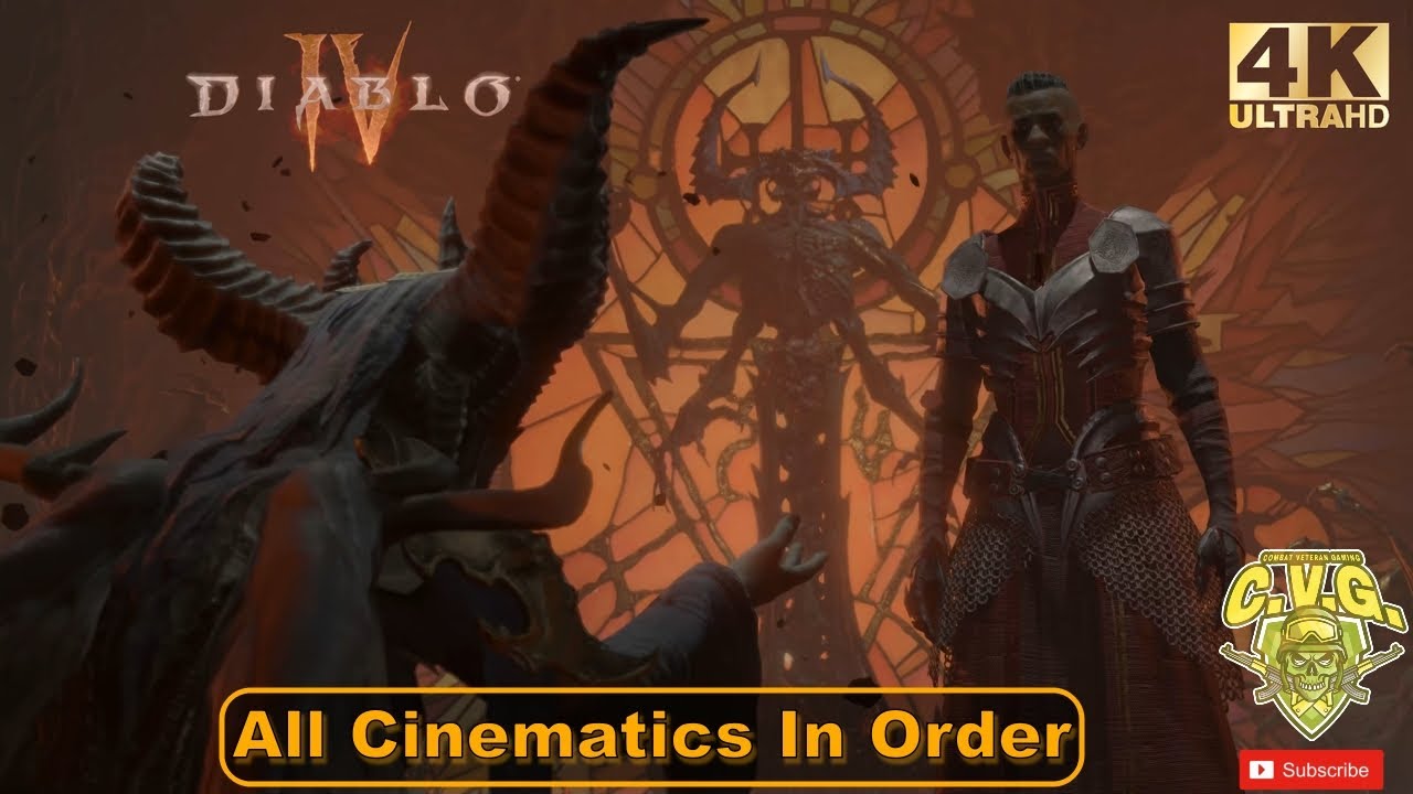 Diablo IV All Cinematics in order (Full Story 4K 60) - YouTube