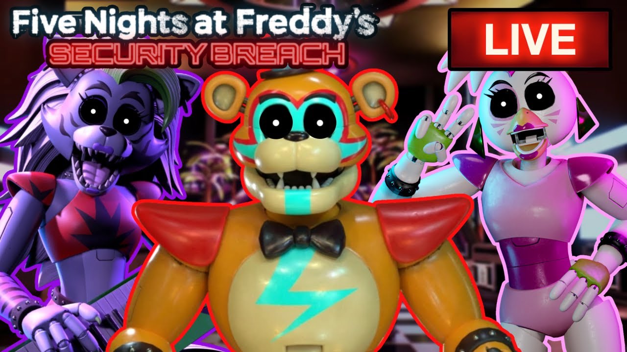 STREAMER STEAMER SUNDAY'S - FNAF: SECURITY BREACH - YouTube