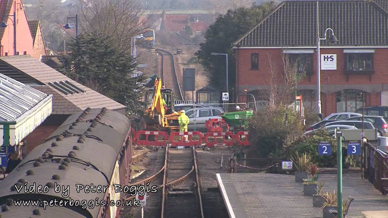 Sheringham Level Crossing - 'Preparing for the next phase'.wmv - YouTube