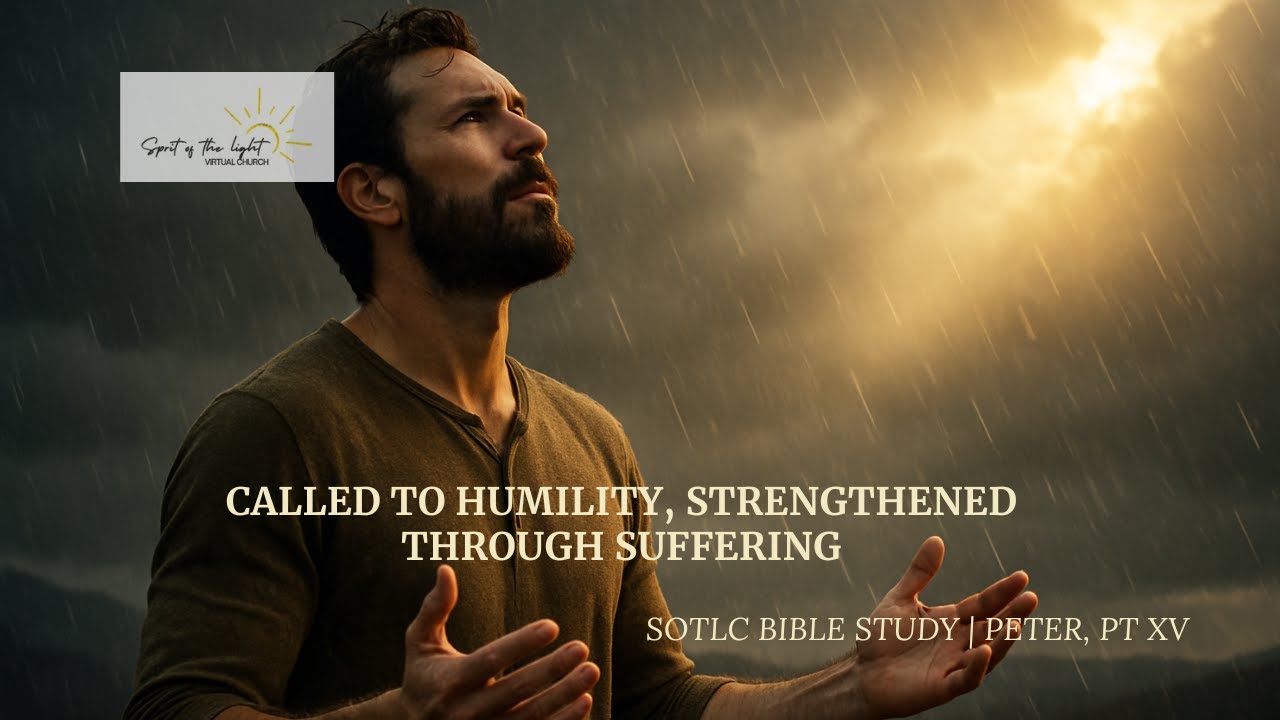 SOTLC Bible Study | Peter, Pt XV – Called to Humility, Strengthened ...