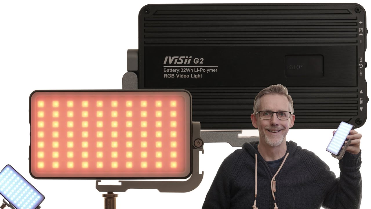 Best RGB Light For YouTube Ambiance - IVISII G2 - YouTube