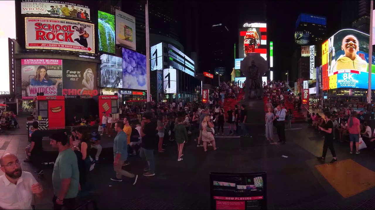 Times Square Arts Midnight Moment July 2018 - YouTube