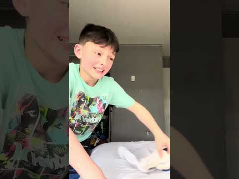 DOING THE 100 LAYER CHALLENGE OF SOCKS AND UNDERWEAR