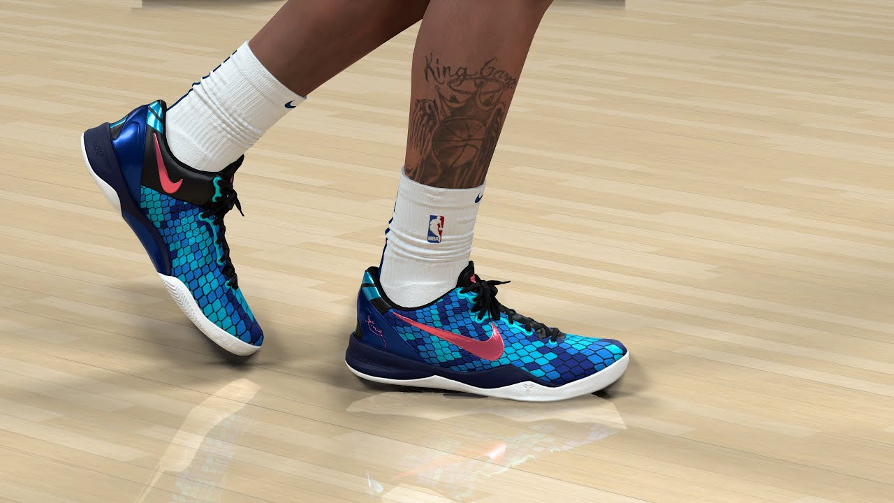 NBA 2K26 Next Gen Shoe Creator - Nike Kobe VIII “Stained Glass” - YouTube