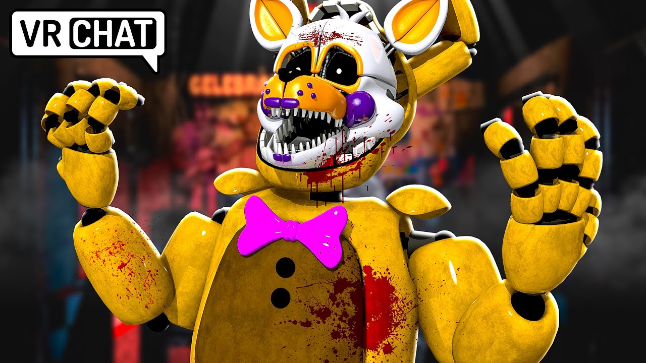 Lolbit is TRAPPED in SPRINGLOCK SUIT in VRCHAT - YouTube