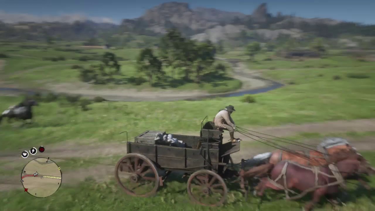 Stage coach robbery rdr2 - YouTube