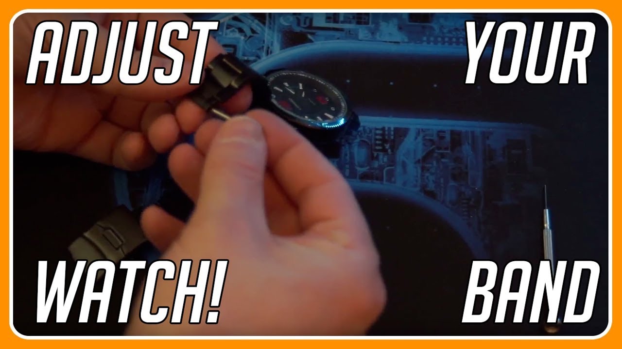 How To Adjust Resize Your Watch Band any type! - YouTube