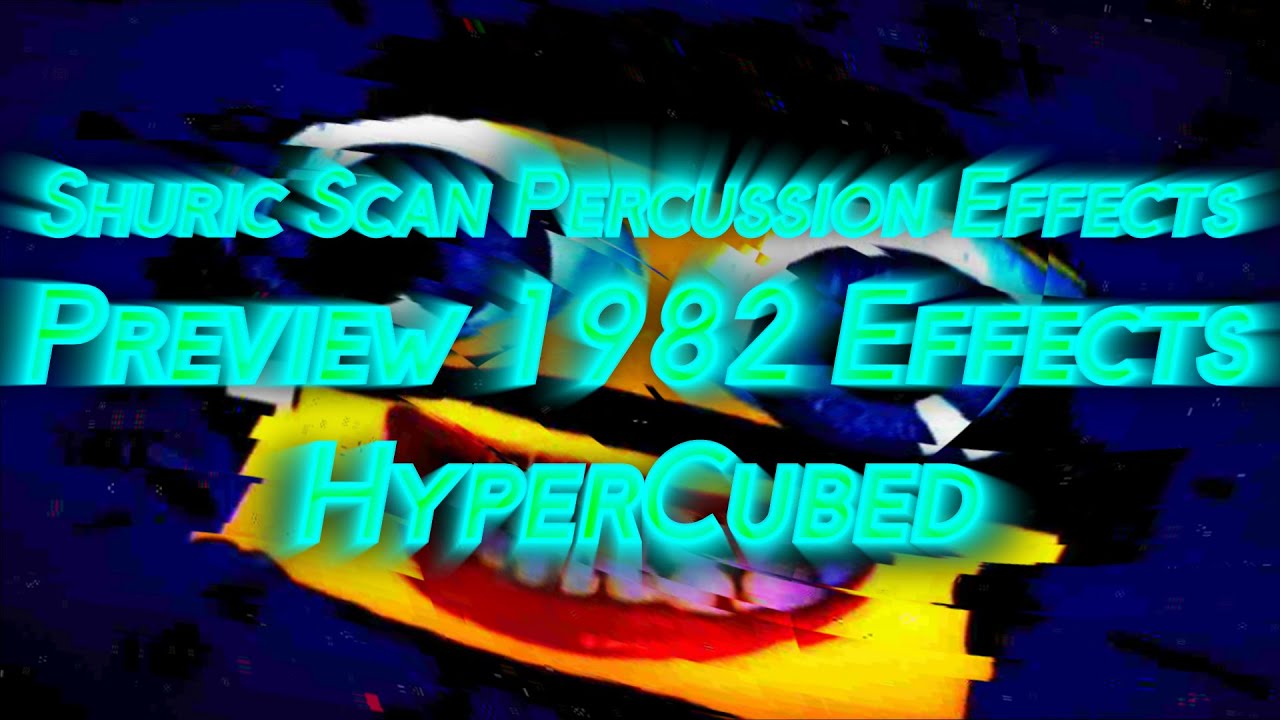 Shuric Scan Percussion Effects | Preview 1982 Effects | HyperCubed - YouTube