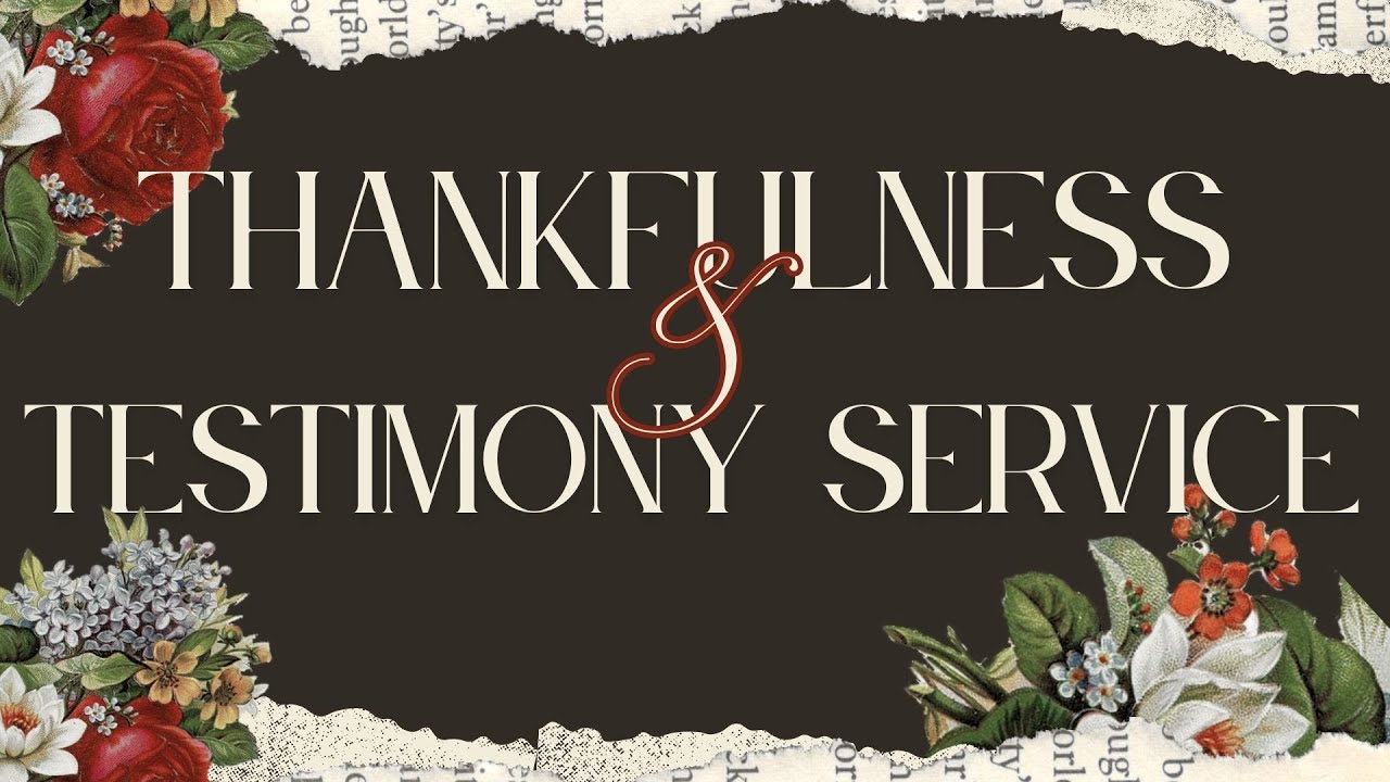TBC Live - 2024-11-26 - Pastor Jarrid Younkin - Thankfulness ...