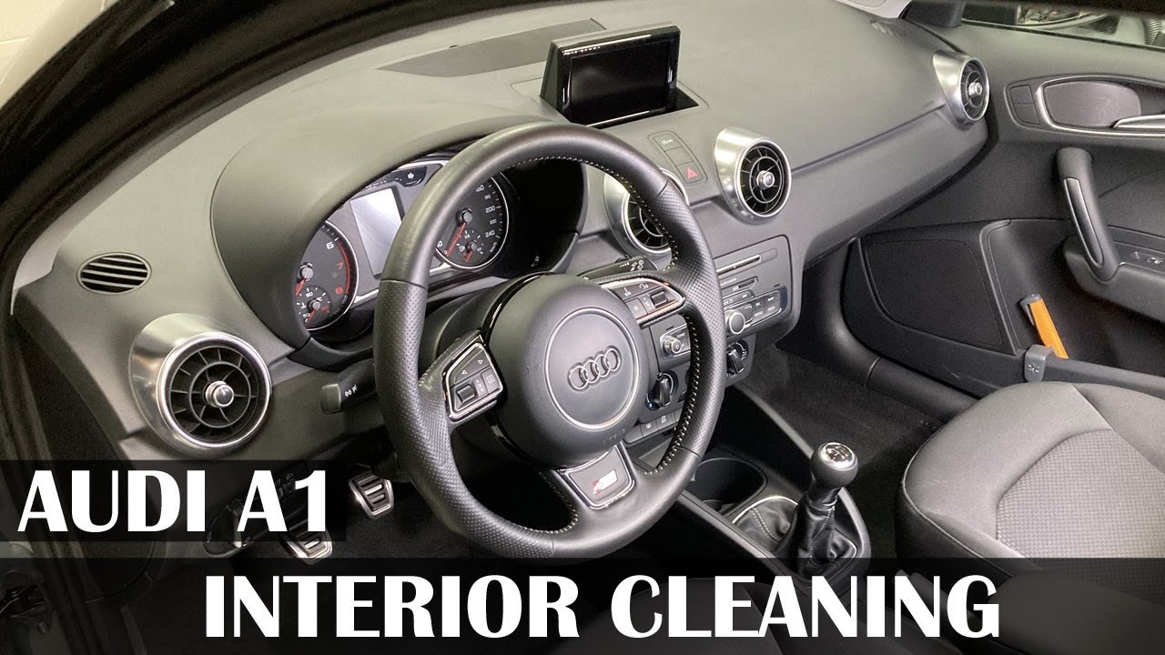 Audi A1 8X S-Line Dirty Interior Cleaning || Interior Car Detailing ...